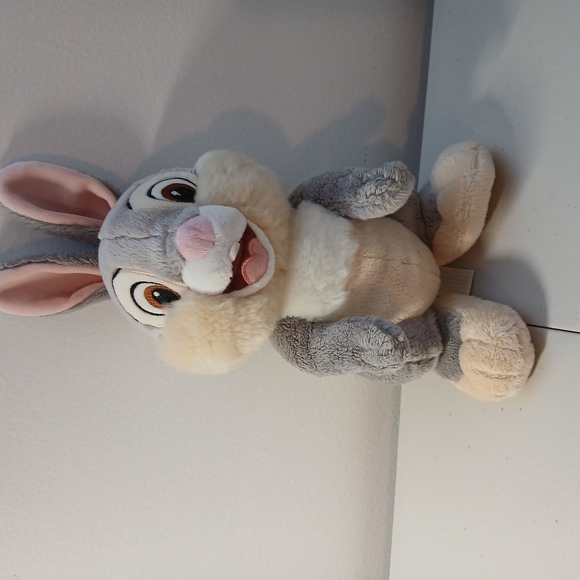 Disney | Toys | Disneyland Bunny Rabbit Babies Thumper Gray Stuffed ...